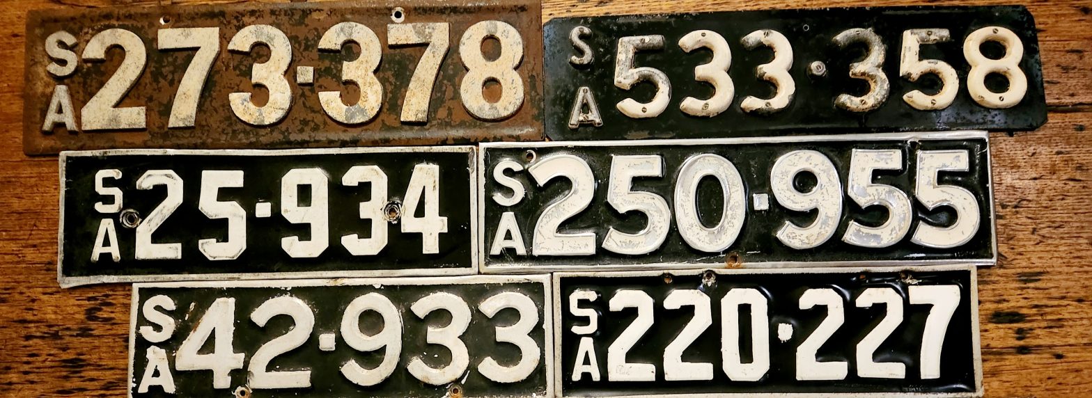 Plates for Sale - Numeric Plates SA